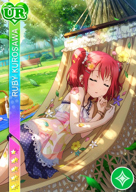 黒澤ルビィUR＜水着編 負けない！＞の画像と特技と評価 ラブライブ！スクフェス | スクフェス速報｜スクスタ攻略・ラブライブ！最新情報まとめ